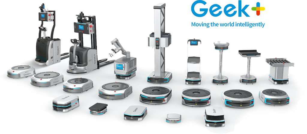 AGV Geek+, cobot mobile, robot mobile autonome